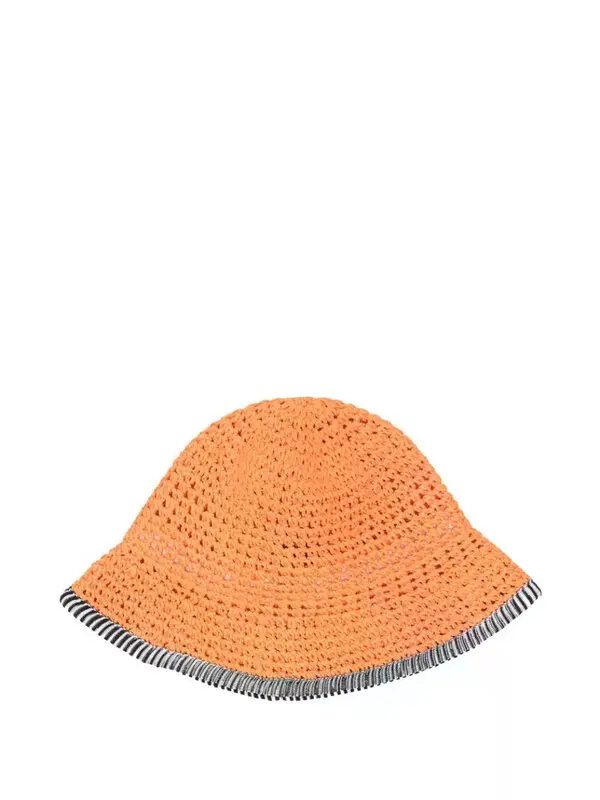 Missoni Crochet-knit Bucket Hat - Orange