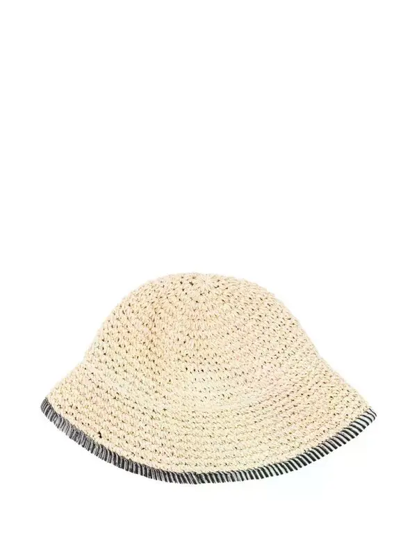 Missoni Striped-trim Bucket Hat - Neutrals