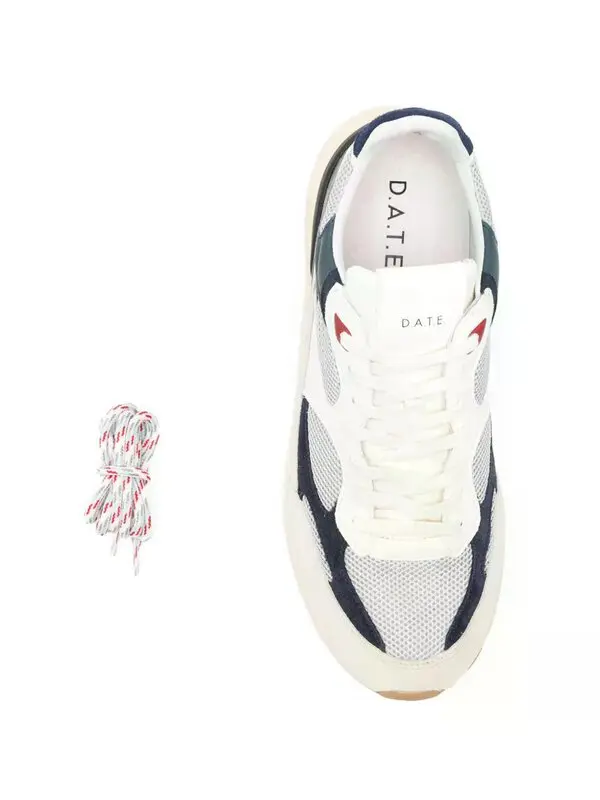D.a.t.e. Fuga 2.0 Panelled Sneakers - Blue