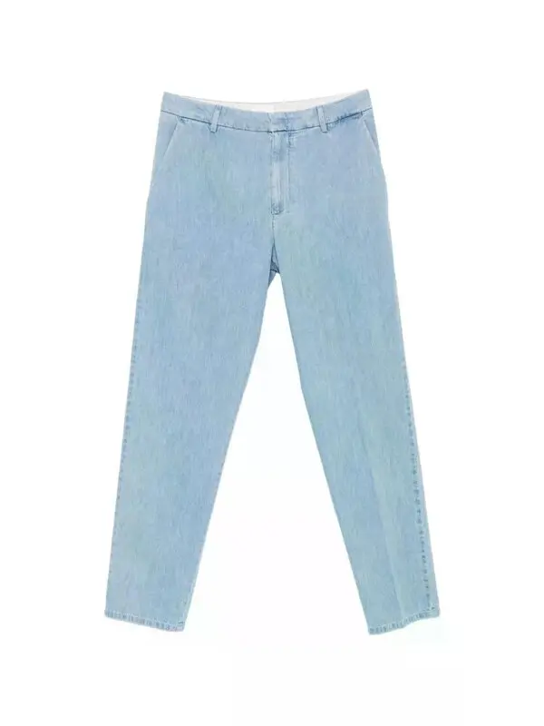DONDUP Faded-effect Straight-leg Jeans - Blue