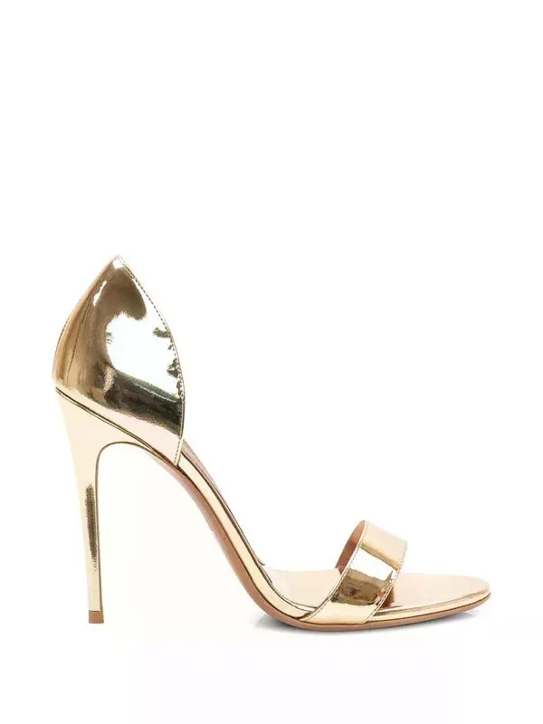 Paris Texas Vera Slingback Pumps - Gold