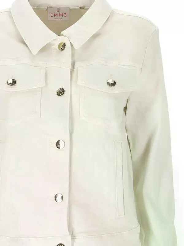 Marella Logo-button Denim Jacket