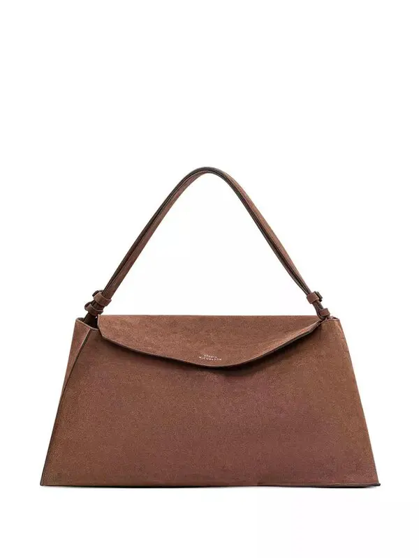 Studio Nicholson Shiboru Suede Shoulder Bag - Brown