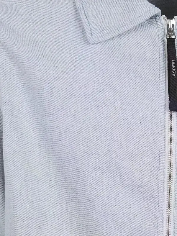 Aspesi Zip-up Patch-pocket Overshirt