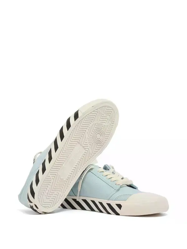 Off-White Vulcanized Lace-up Sneakers - Blue