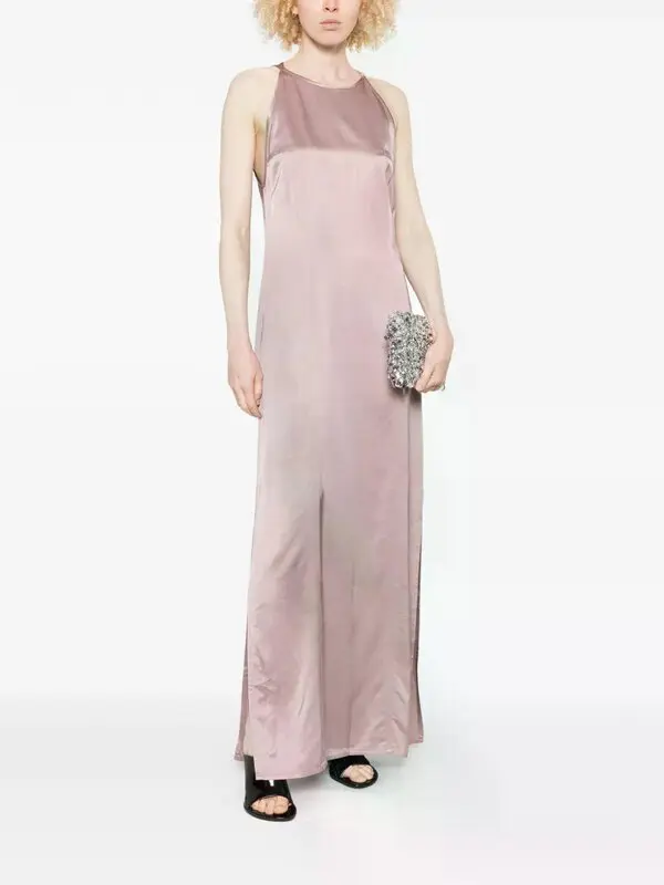 HALFBOY Side-slit Maxi Dress