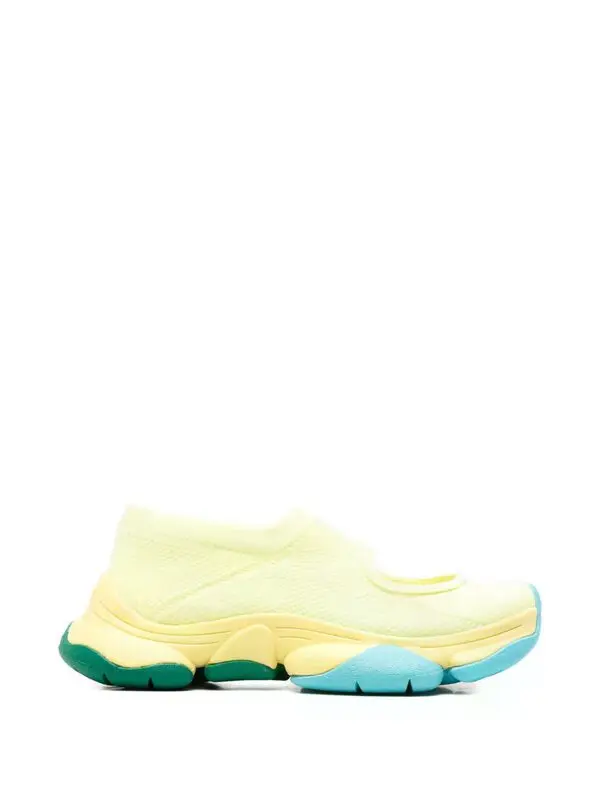 Camper X Issey Miyake Cut-out Sneakers Set - Yellow