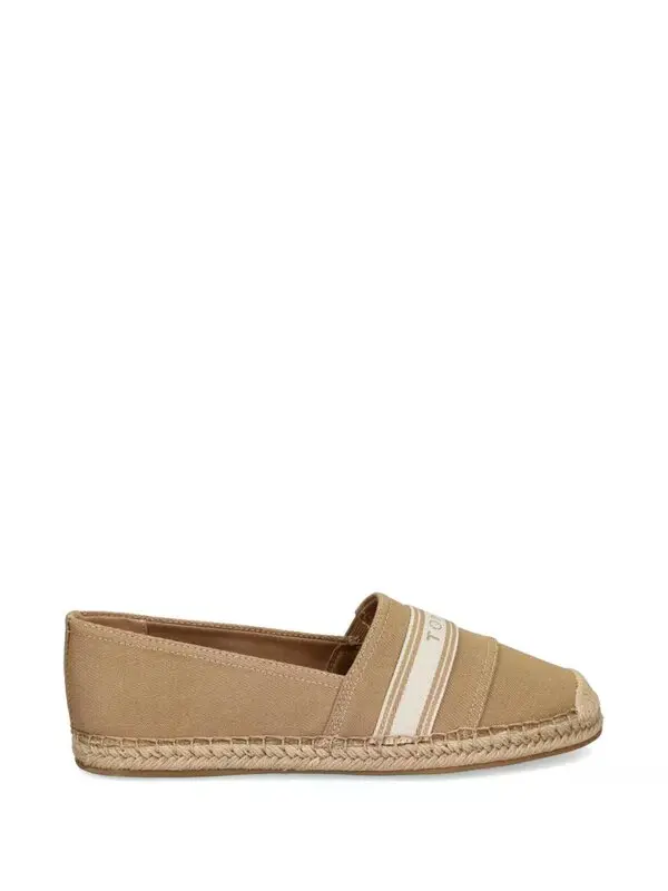 Tommy Hilfiger Logo-tape Braided Espadrilles - Neutrals