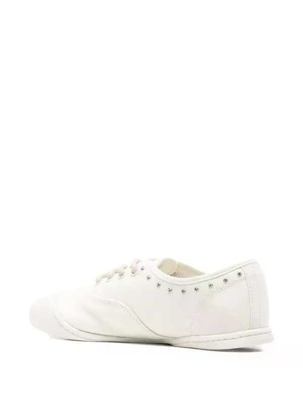 VANS Stud-embellished Lace-up Sneakers - Neutrals
