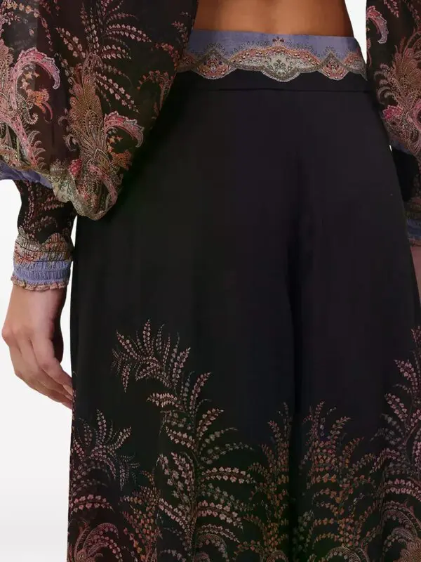 Zimmermann Alchemy Paisley-print Trousers