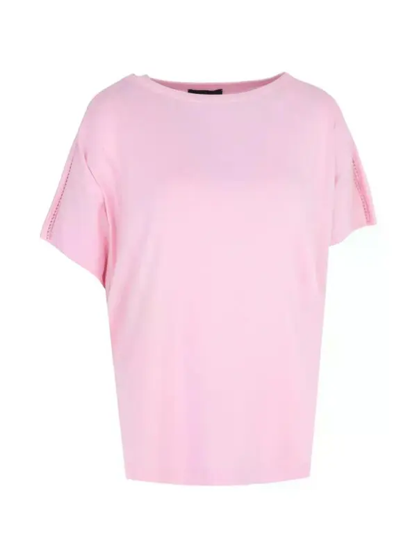 Fabiana Filippi Ribbed Knit T-shirt - Pink