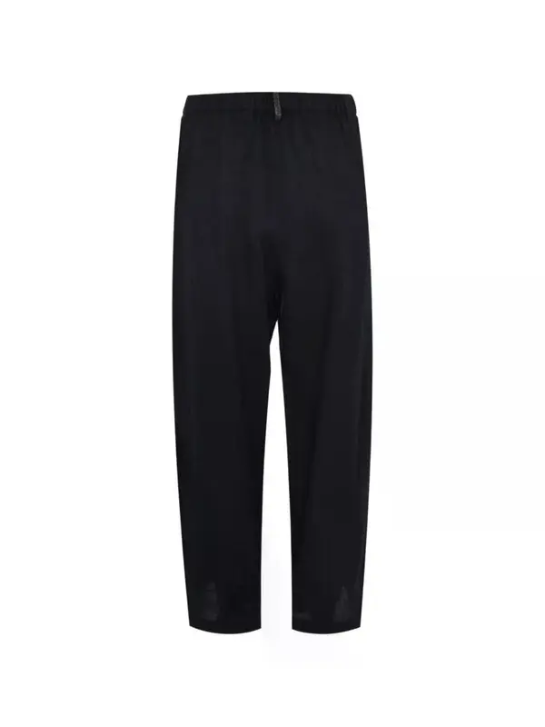 Fabiana Filippi Elasticated-waistband Linen Trousers