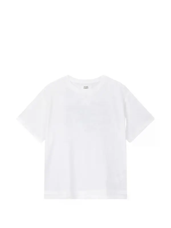 STUDIO TOMBOY Back-print T-shirt - White