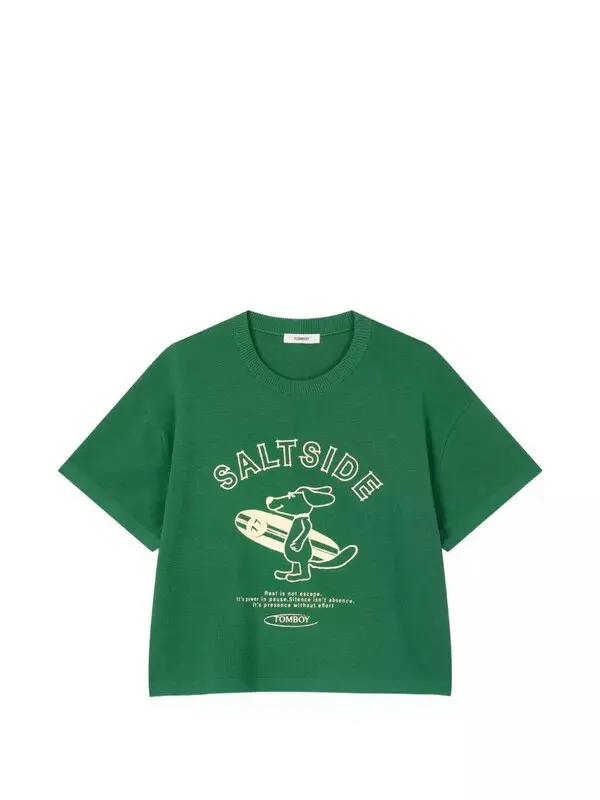 STUDIO TOMBOY Graphic-print T-shirt - Green