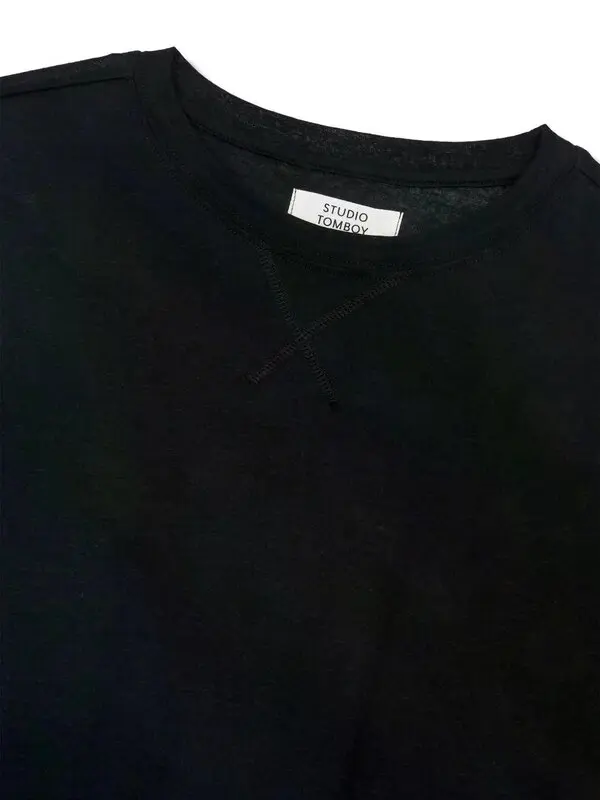 STUDIO TOMBOY Logo-print T-shirt - Black