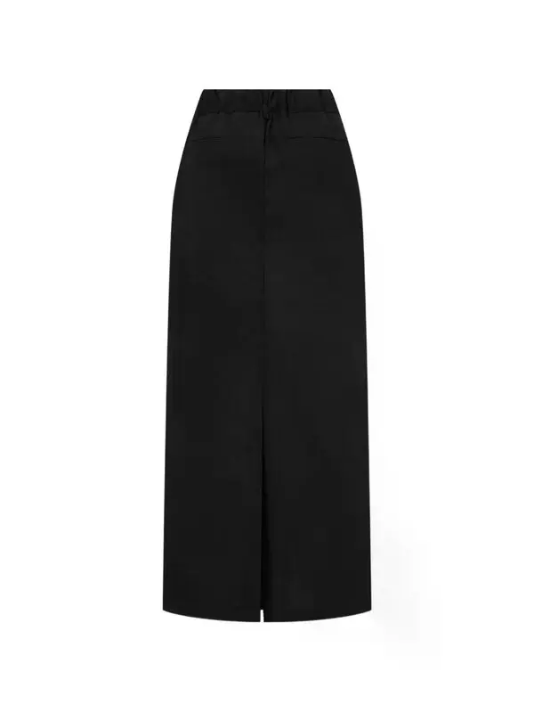 STUDIO TOMBOY Wrap-front Slit Maxi Skirt