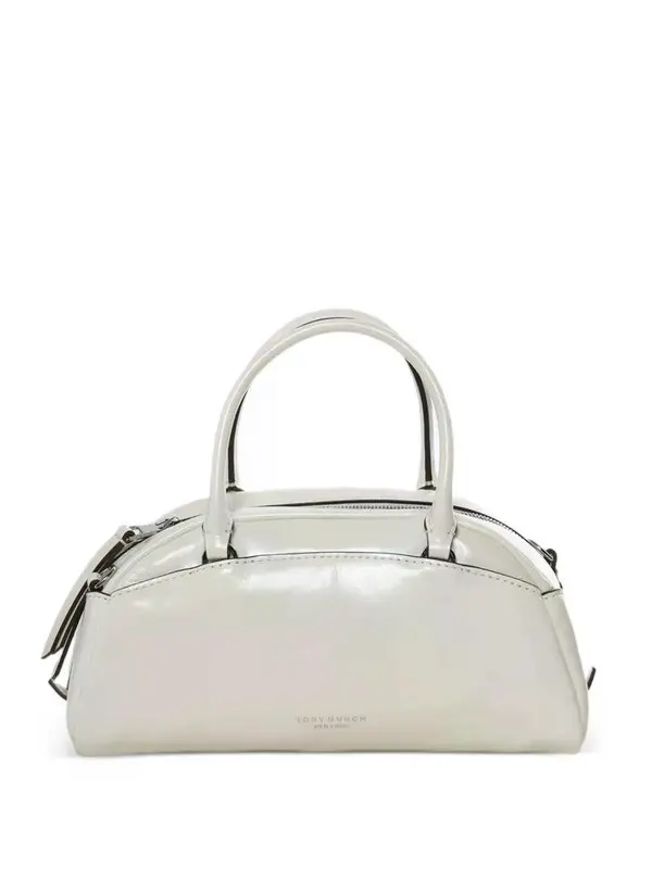 Tory Burch Small Bowler Tote - White