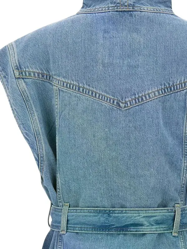 BOSS Belted Denim Vest