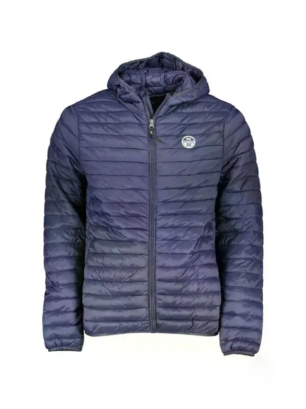 NORTH SAILS Quilted Hooded Jacket - Blue