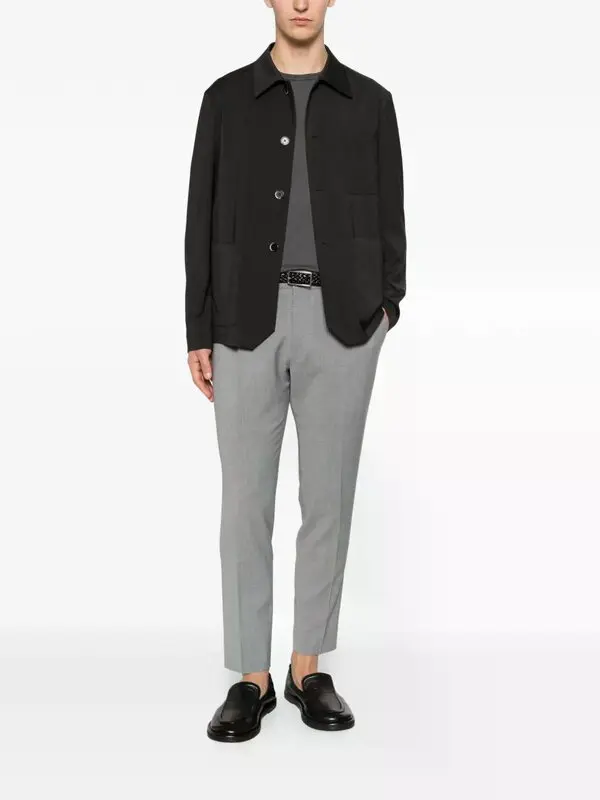 BE ABLE Pleated Trousers - Grey
