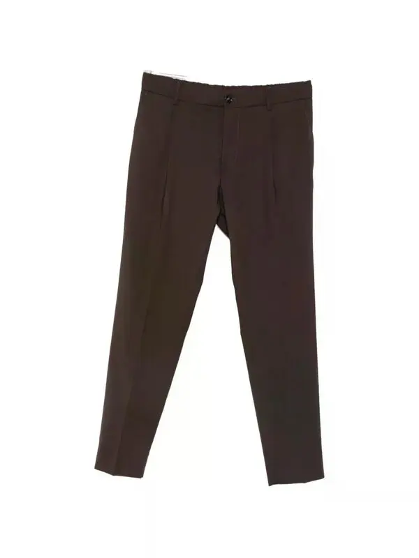 BE ABLE Slim-fit Trousers - Brown