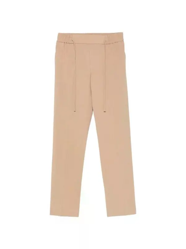CIRCOLO 1901 Drawstring-waist Trousers - Neutrals