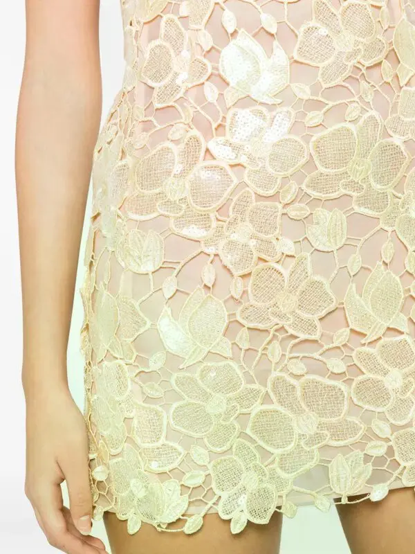 Retrofete Elainy Square-neck Mini Dress