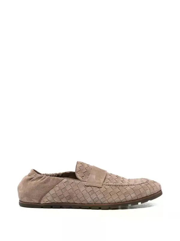 Neil Barrett Leather Loafers - Grey