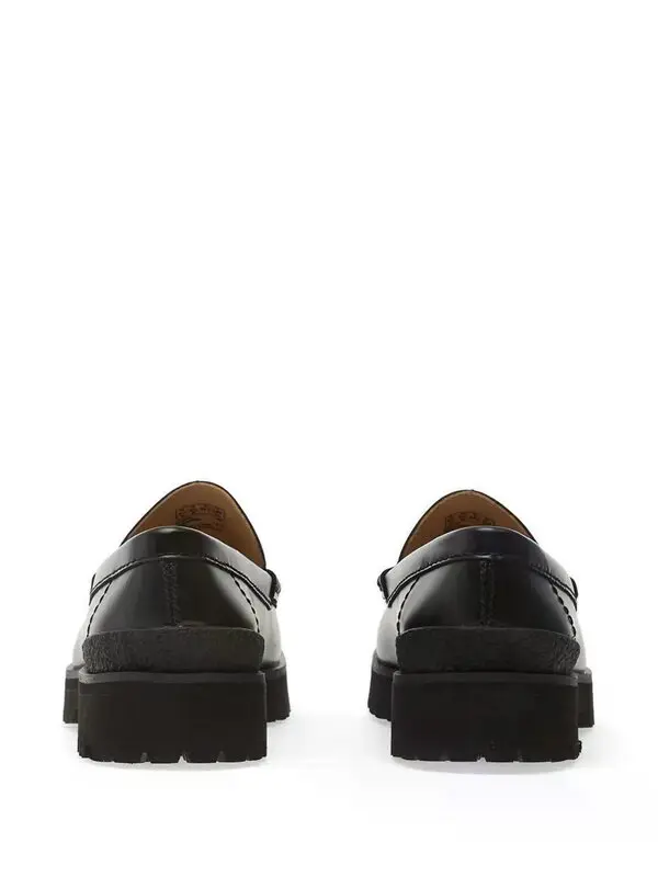 Clarks Yukoner Penny Loafers - Black