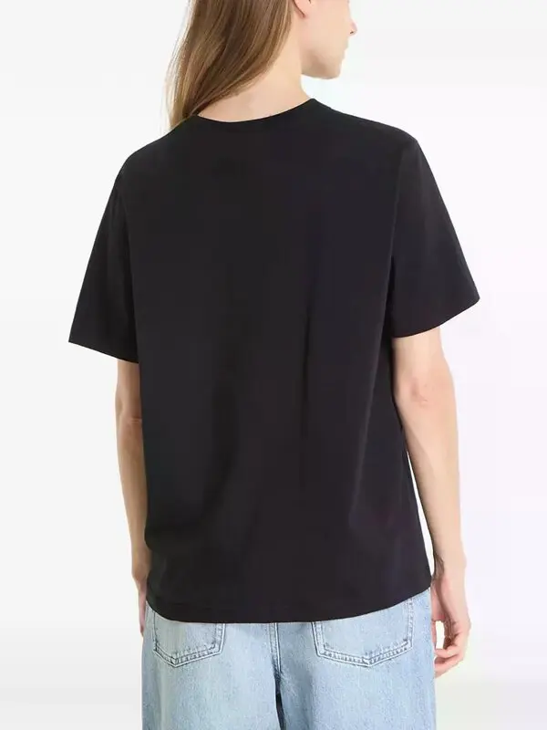 DIME Logo-print T-shirt - Black