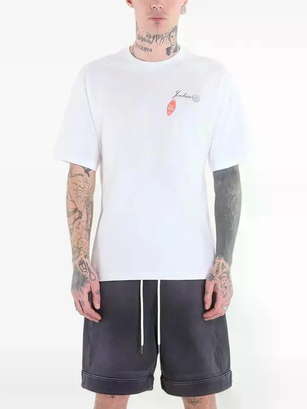 JORDAN Graphic-print T-shirt - White
