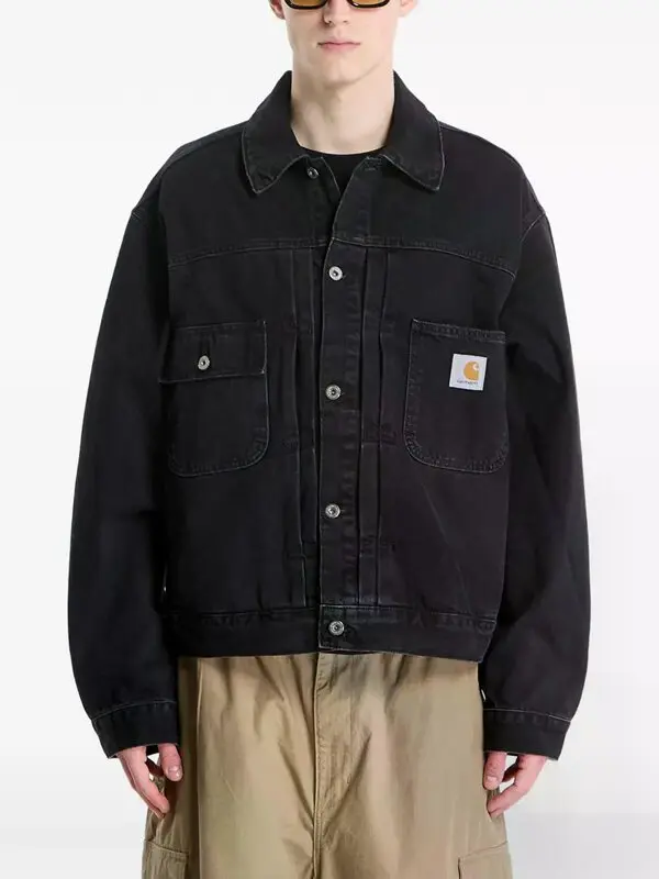 Carhartt Work In Progress Belmar Logo-patch Jacket - Black