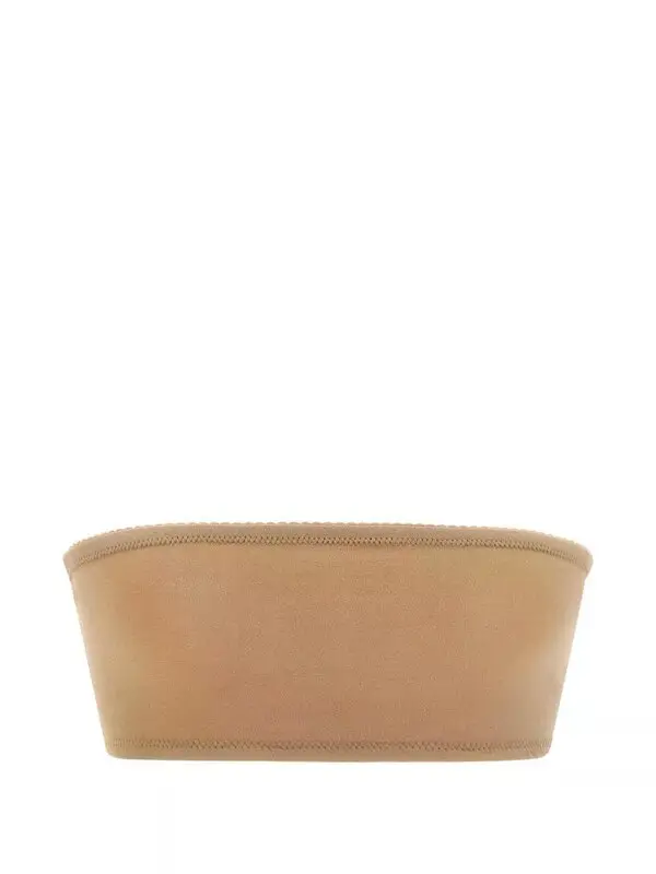 MAISON MARGIELA Four Stitches Bandeau Bra - Neutrals