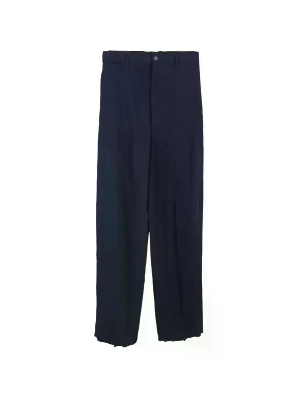Balenciaga Wide-leg Trousers - Blue