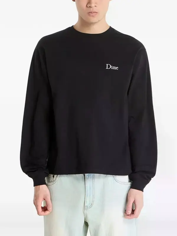 DIME Long-sleeve Top - Black