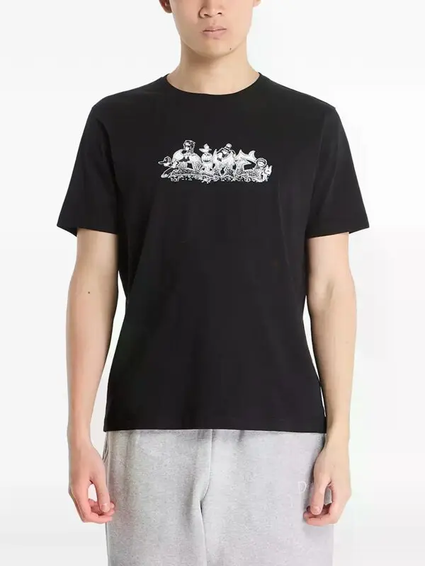 DIME Graphic-print T-shirt - Black