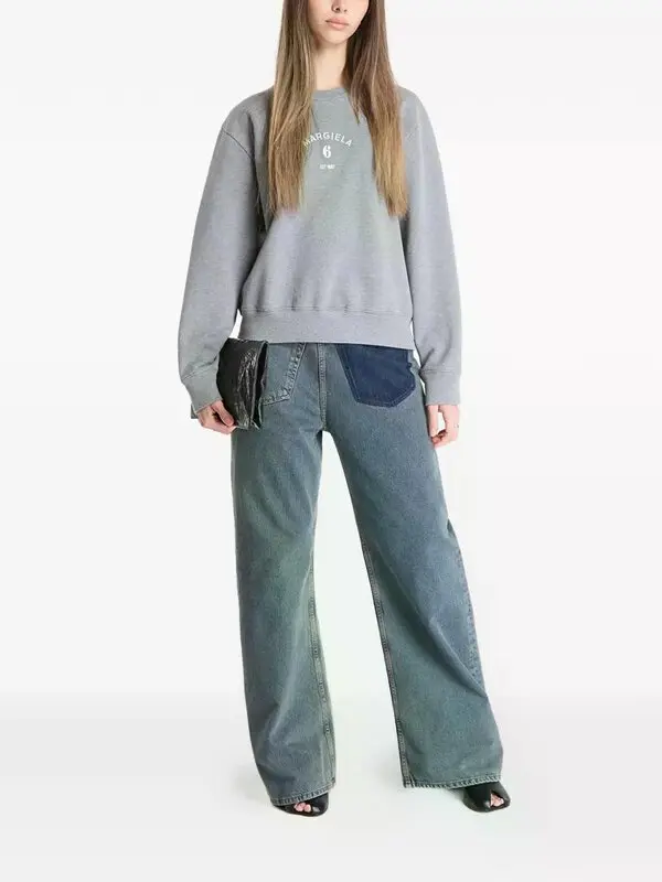 MAISON MARGIELA Logo-print Sweatshirt