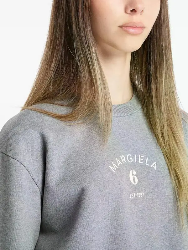MAISON MARGIELA Logo-print Sweatshirt