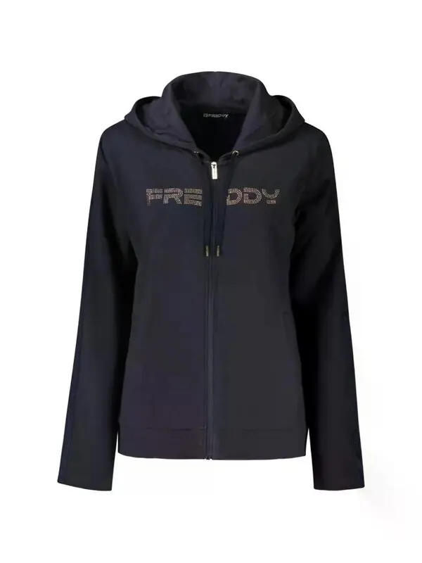 FREDDY Logo-embellished Zip-up Hoodie