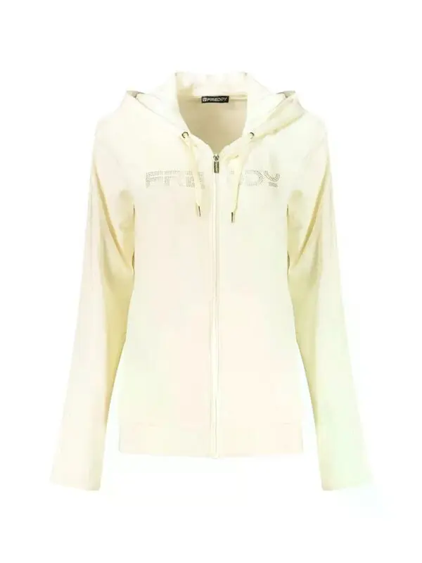 FREDDY Rhinestone Logo Zip-up Hoodie