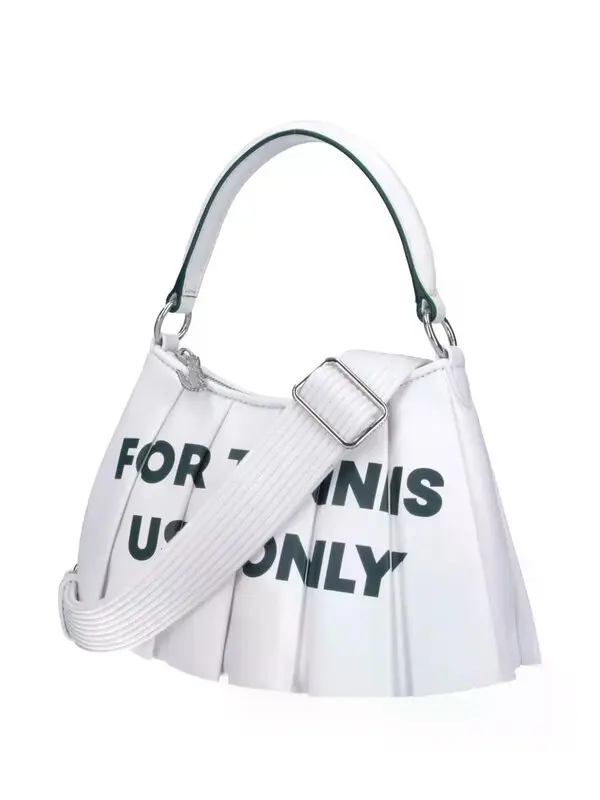 Lacoste Lenglen Pleated Shoulder Bag