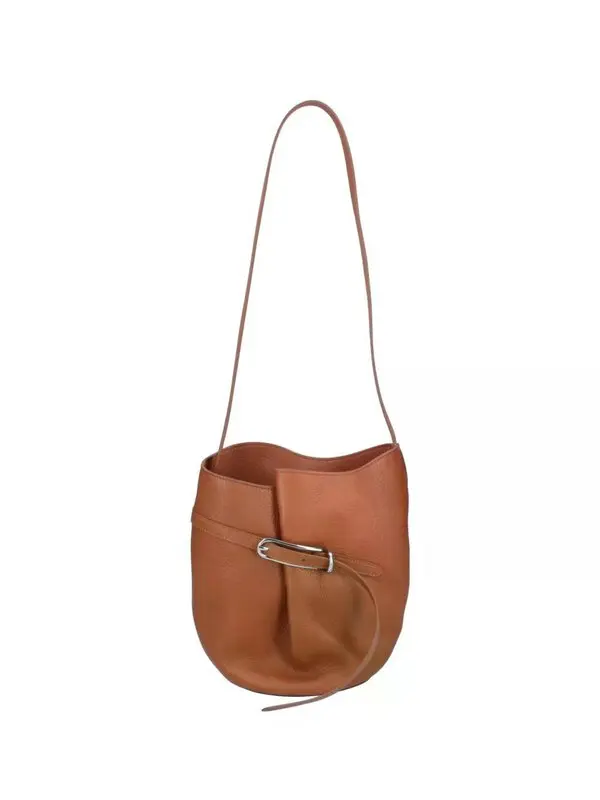 LIFFNER Belted Bucket Bag - Brown