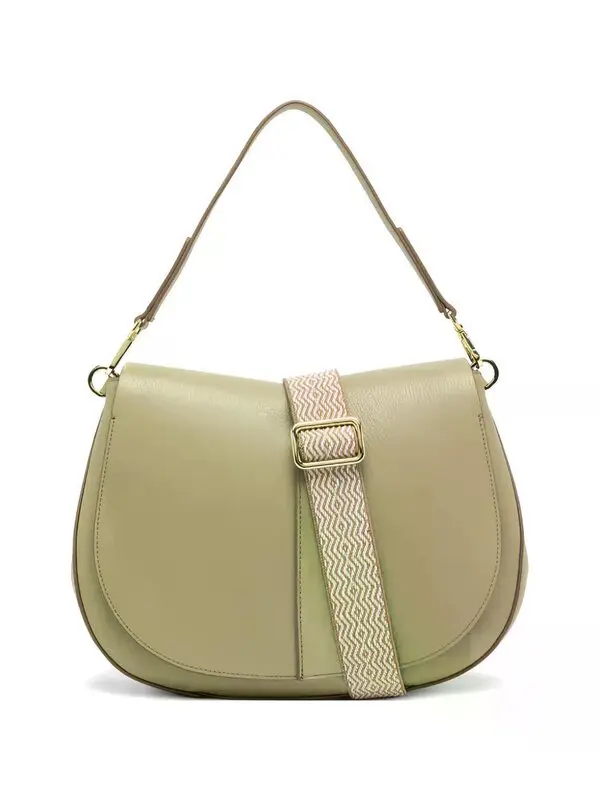 GIANNI CHIARINI Helena Round Shoulder Bag - Neutrals