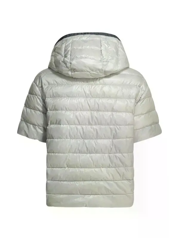Herno Quilted Reversible Puffer Jacket - Blue