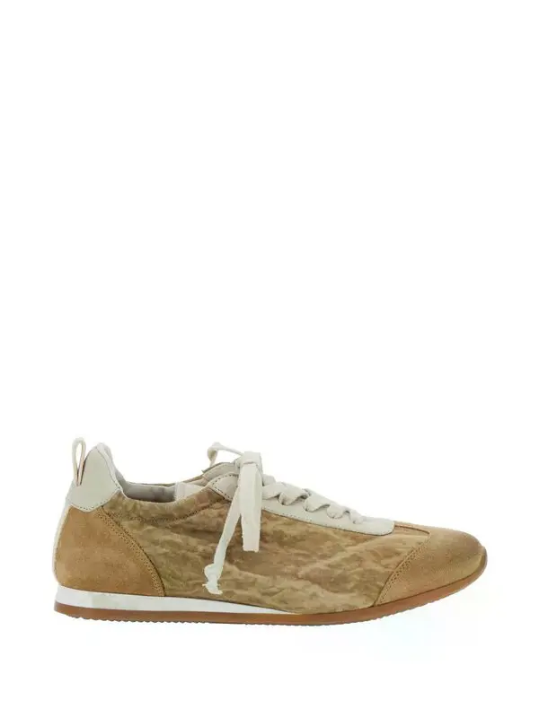 UMA WANG Panelled Low-top Sneakers - Neutrals
