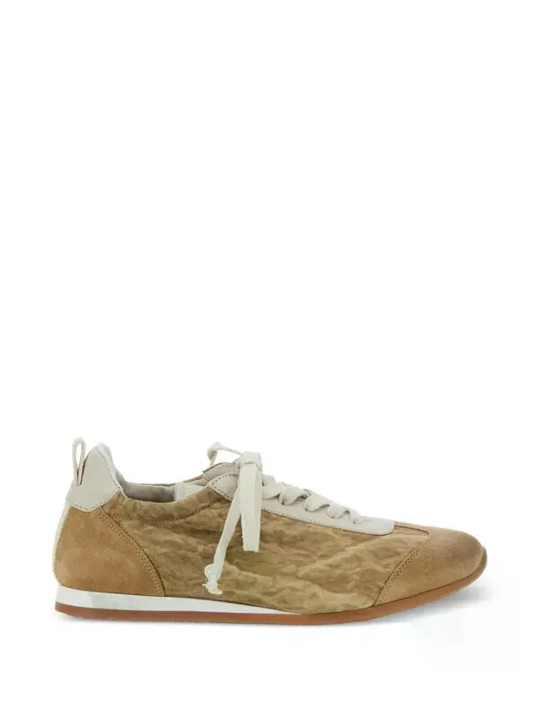 UMA WANG Panelled Low-top Sneakers - Neutrals