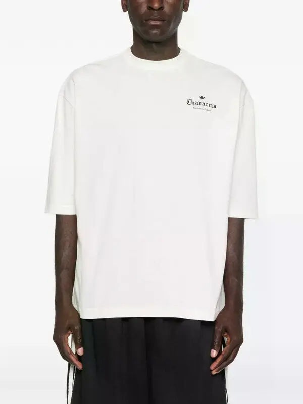 Adidas X Willy Chavarria Logo-print T-shirt