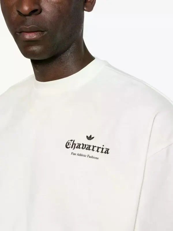 Adidas X Willy Chavarria Logo-print T-shirt