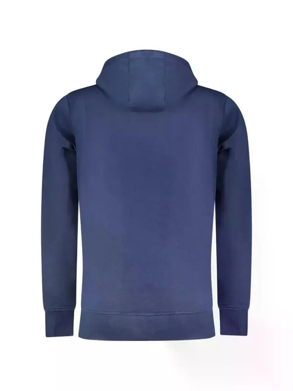 RIFLE Logo-embroidered Hoodie - Blue