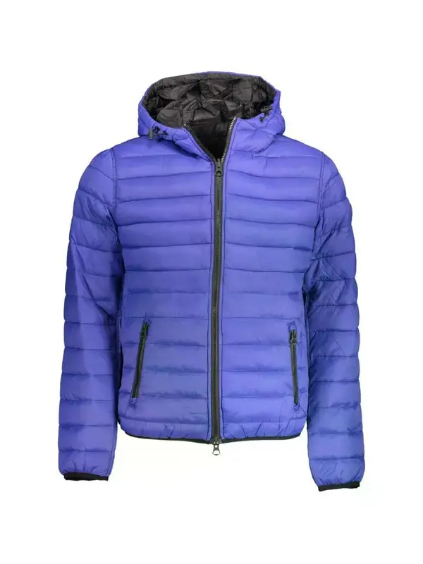 U.s. Polo Assn. Reversible Hooded Puffer Jacket - Purple